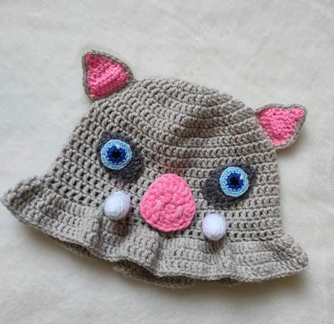 Demon slayer Inosuki hat – HB Manga Kissa