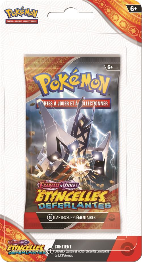 Pokémon Booster Blister EV08 Ecarlates et Violet Etincelles Déferlante ...