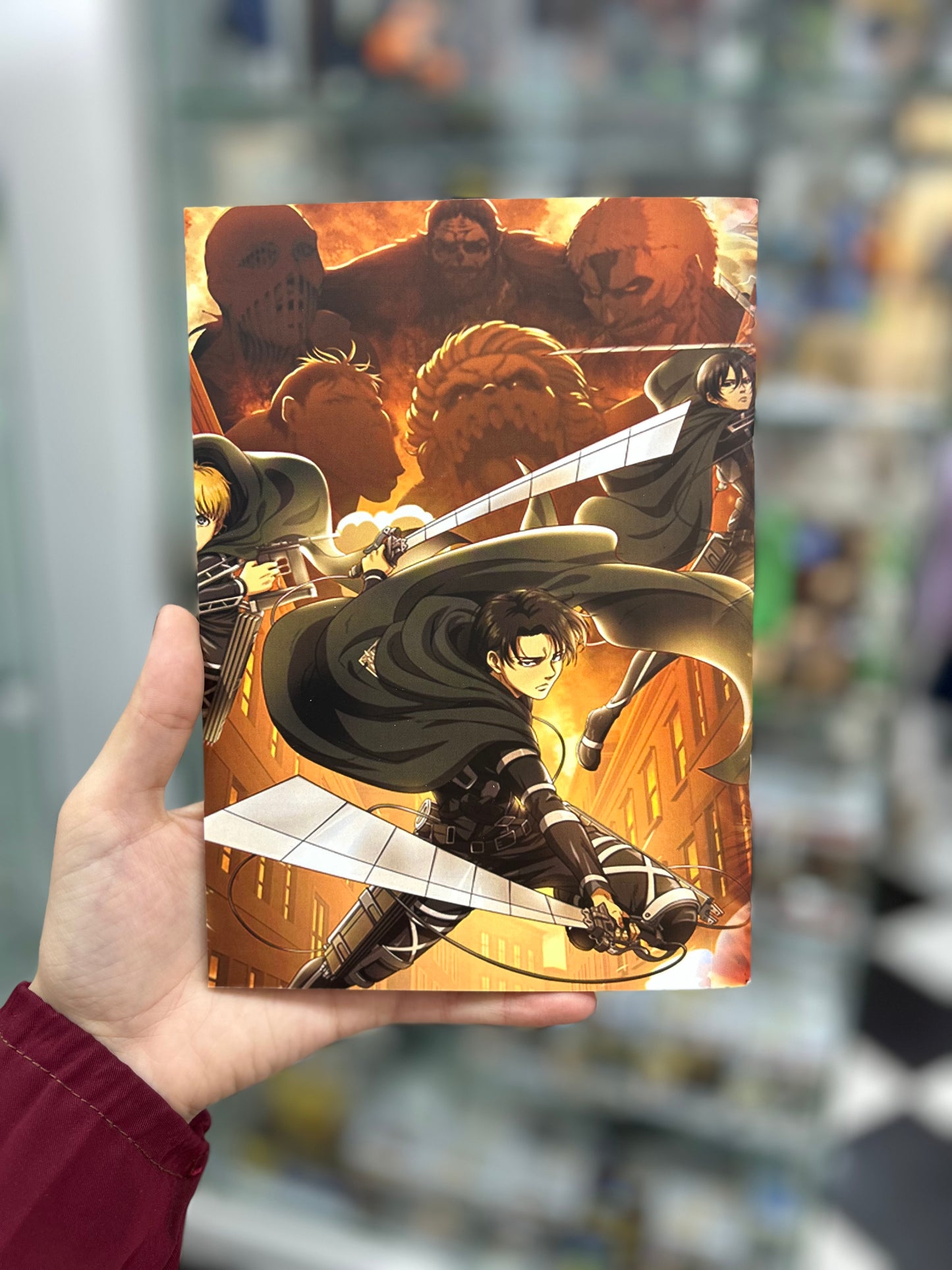 Notebook Attack on titan – HB Manga Kissa
